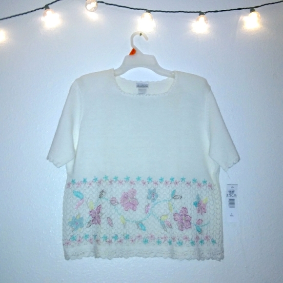 Koret | Tops | Francisca By Koret Vintage Short Sleeve Floral ...